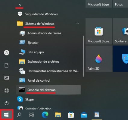 Cómo abrir Símbolo del sistema en Windows 10 - WinNotas