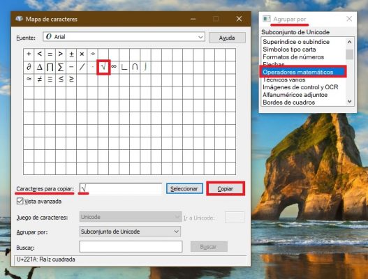 Cómo abrir y utilizar el Mapa de caracteres de Windows (charmap.exe ...
