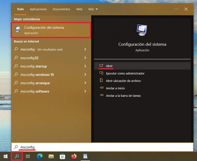 Como abrir la herramienta “msconfig” en Windows - WinNotas