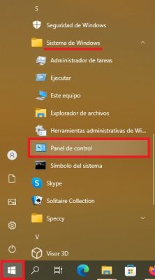 Cómo abrir el clásico Panel de control en Windows 10 - WinNotas