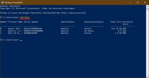 Cómo obtener información sobre los discos usando Windows PowerShell ...