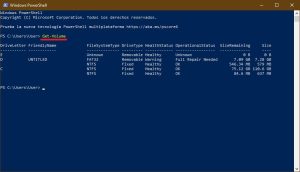 Cómo obtener información sobre los discos usando Windows PowerShell ...
