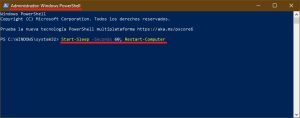 Cómo apagar o reiniciar la computadora en Windows PowerShell - WinNotas