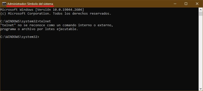 Cómo activar Cliente Telnet en Windows 10 - WinNotas