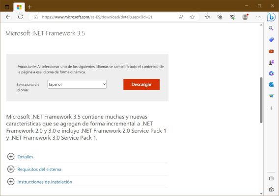 Cómo instalar .NET Framework 3.5 y 4.5 en Windows 10 - WinNotas