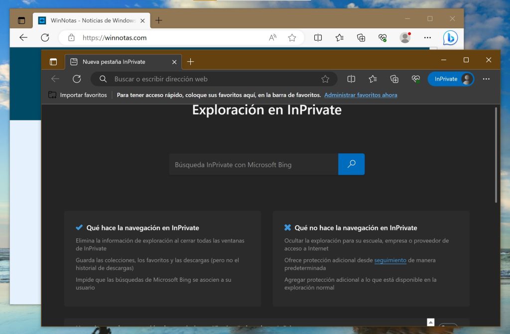Cómo iniciar el navegador Microsoft Edge en modo privado (InPrivate ...