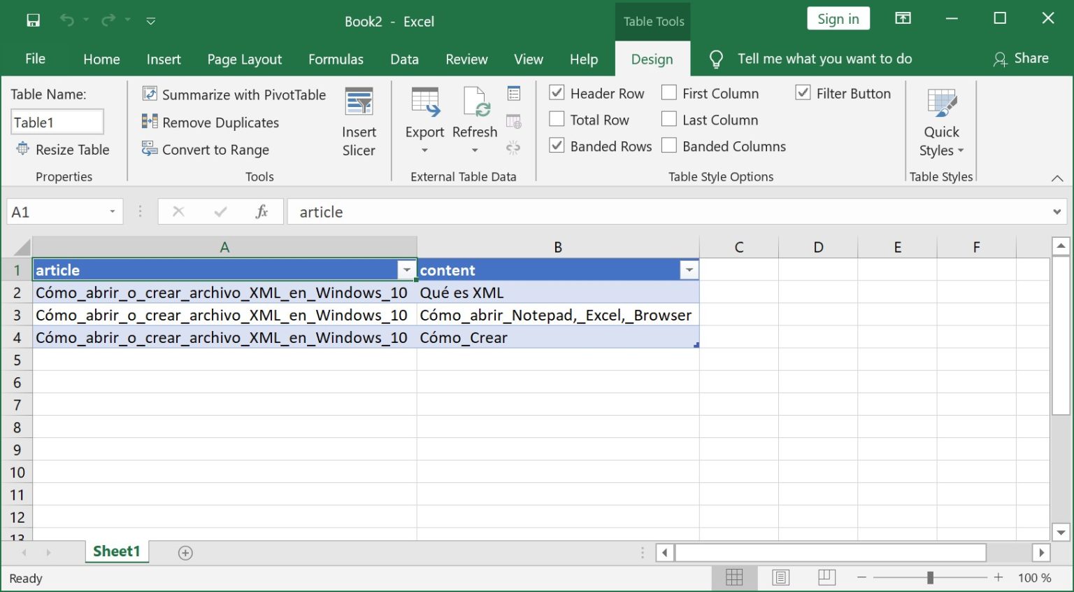 Cómo Abrir O Crear Un Fichero Xml En Windows 10 Winnotas