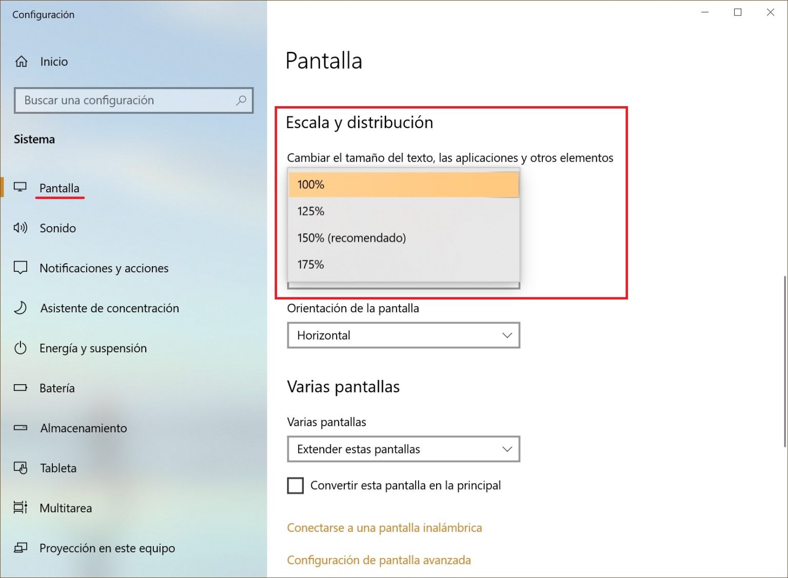 Cómo configurar un segundo monitor en Windows 10 - WinNotas