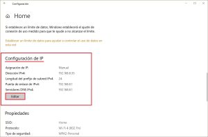 Cómo hacer la configuración para obtener una dirección IP ...