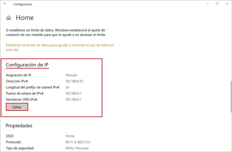 Cómo hacer la configuración para obtener una dirección IP ...