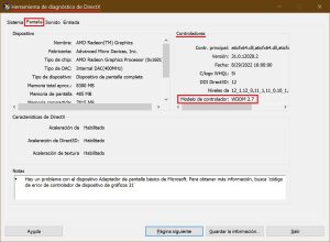 Cómo verificar la versión WDDM - WinNotas