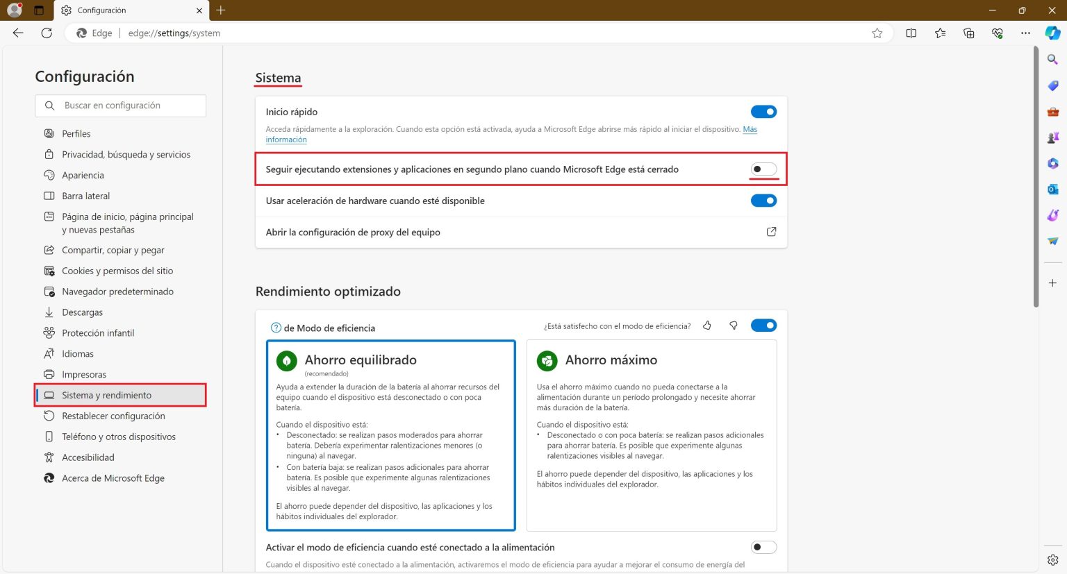 Cómo evitar que Microsoft Edge se ejecute en segundo plano - WinNotas