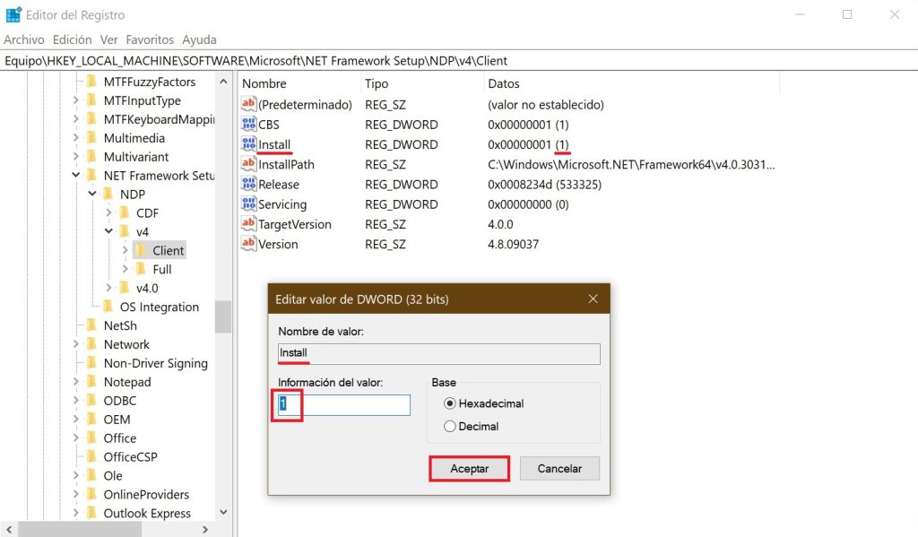 Cómo averiguar las versiones de .NET Framework que tienes instaladas - WinNotas