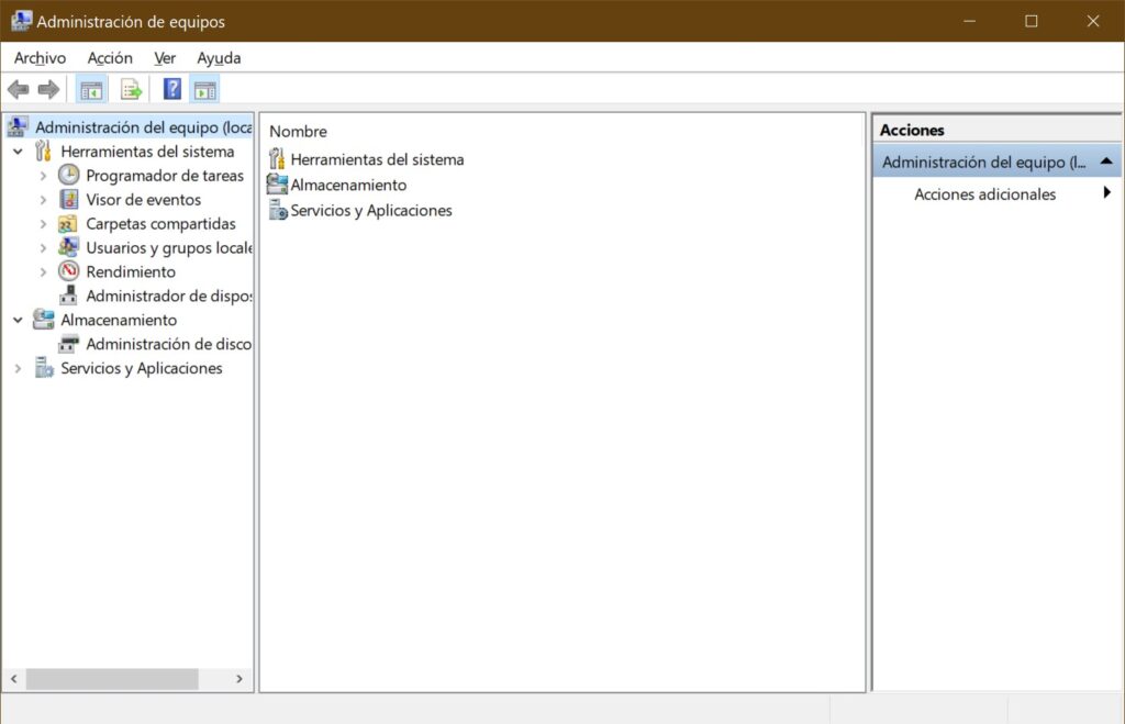 “Herramientas de administración de Windows” en Windows 10 - WinNotas
