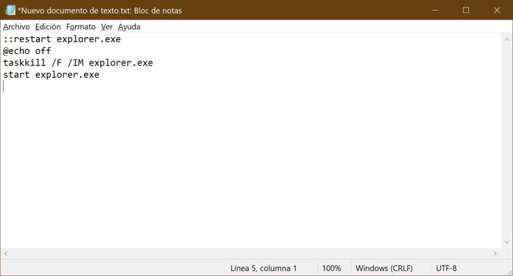 Cómo reiniciar el Explorador de Windows (explorer.exe) - WinNotas