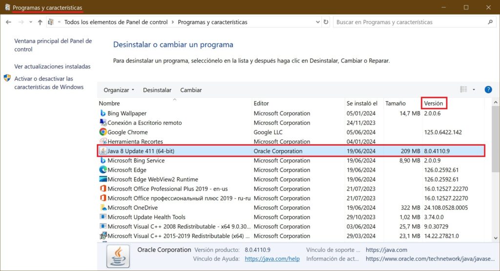 Cómo conocer la versión de Java en tu equipo - WinNotas