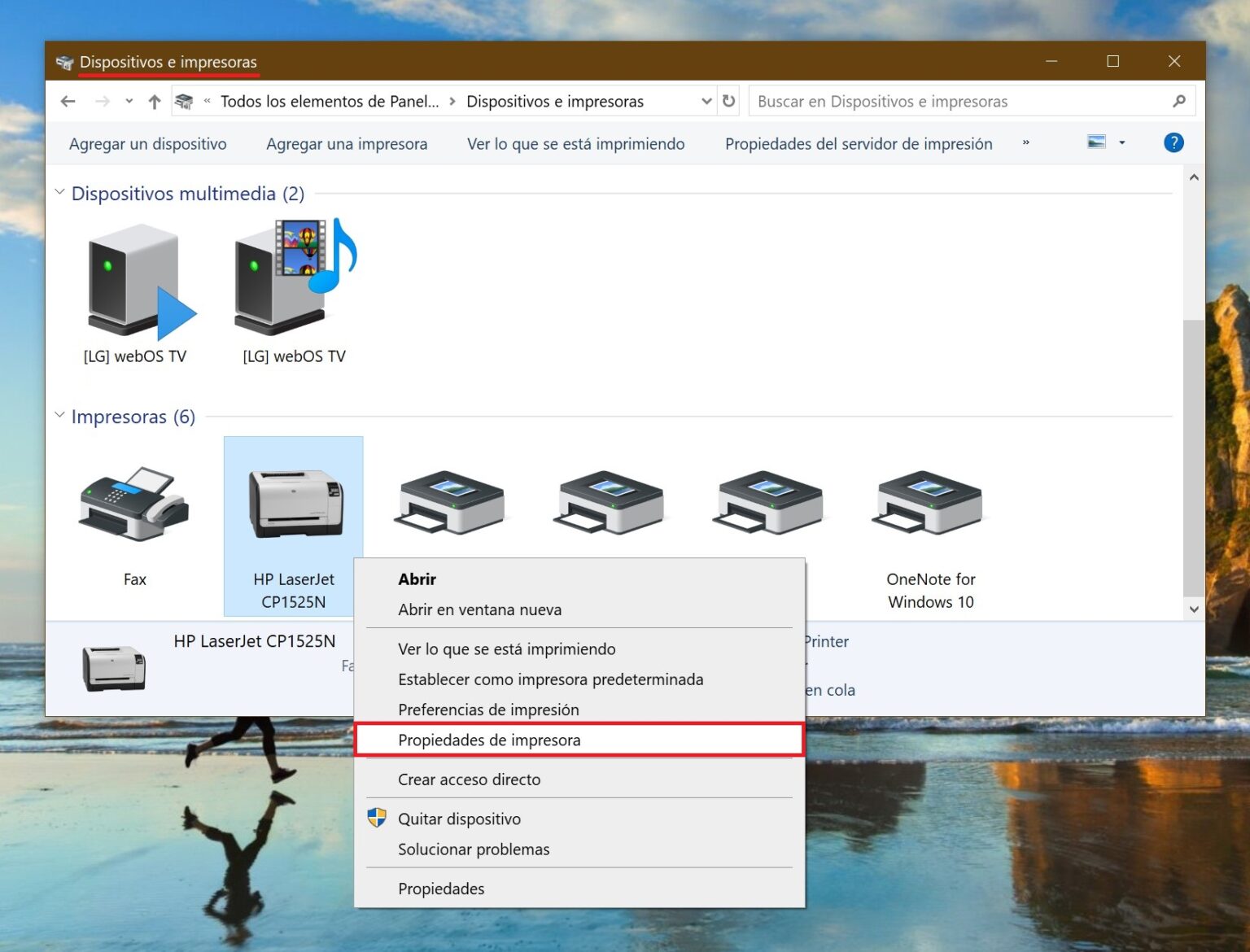 Cómo ver todas las impresoras instaladas en Windows 10 - WinNotas