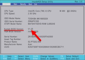Cómo puedo identificar la versión de BIOS en mi placa madre - WinNotas